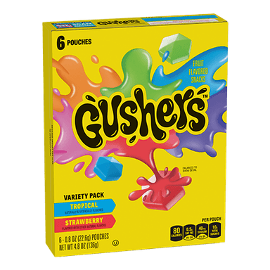 All Flavors | Chewy Fruit Candy | Gushers