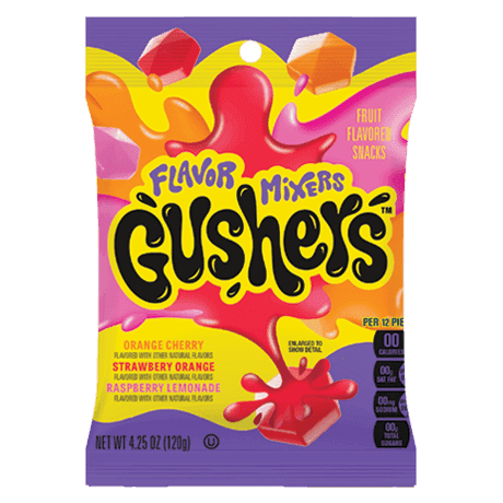 Super Sour Berry Flavor | Chewy Fruit Candy | Gushers